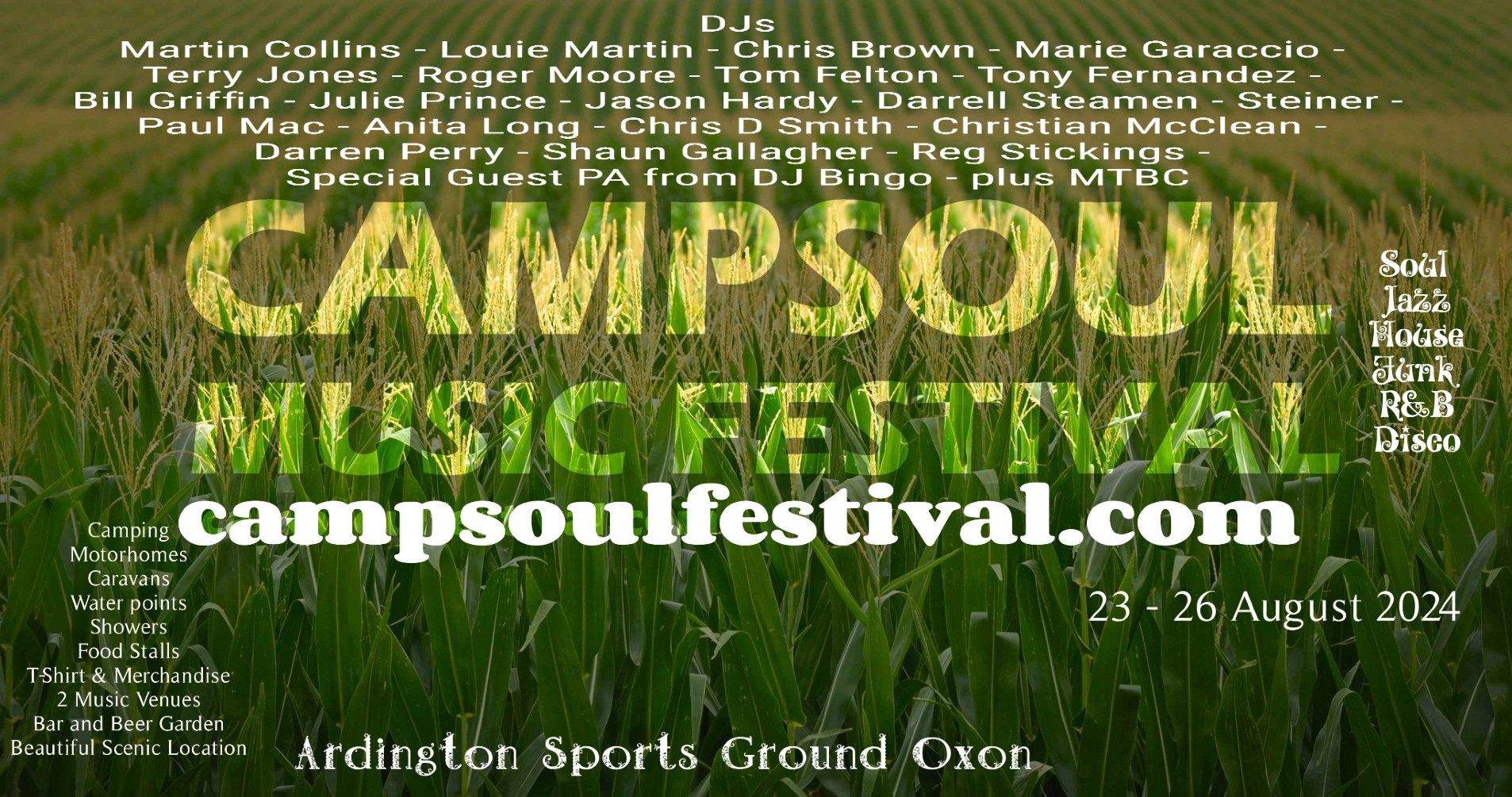 CAMPSOUL 2024 - DJ LINE-UP